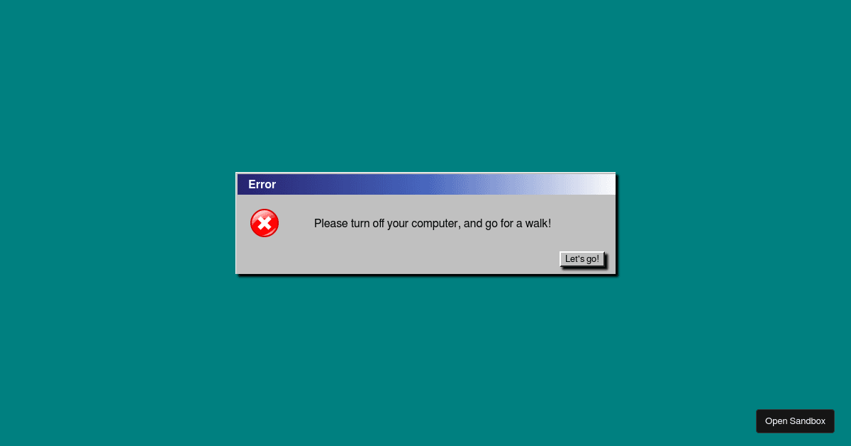 windows-warning-rs - Codesandbox