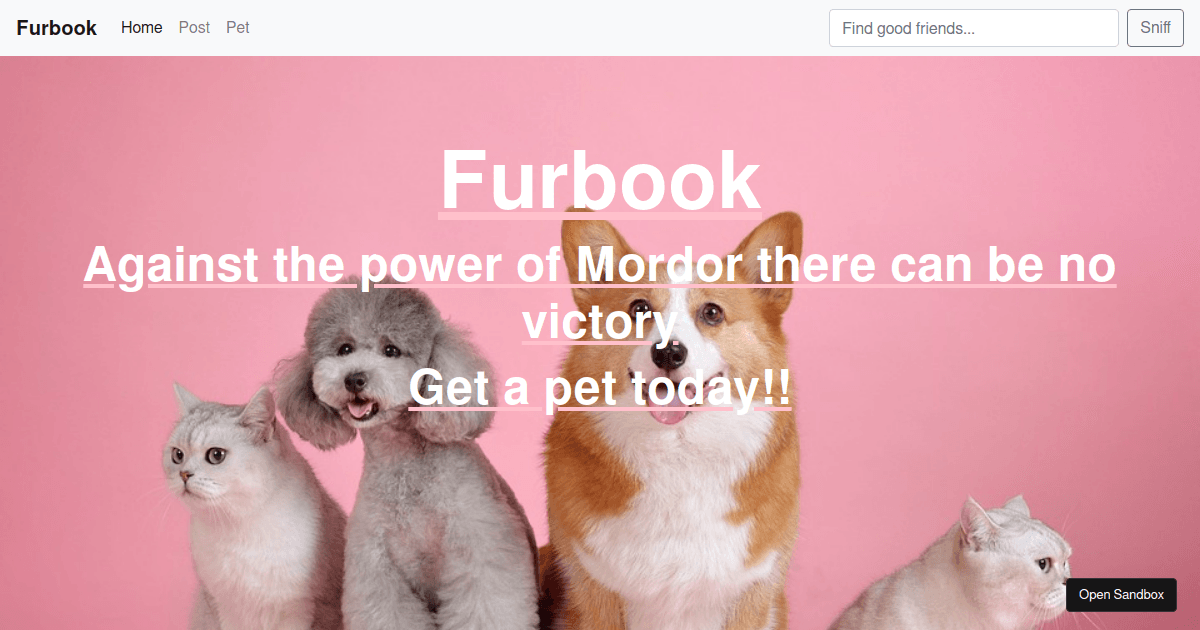 furbook-exemplar - Codesandbox