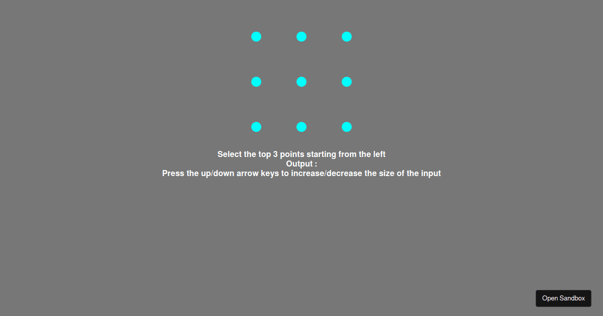 react-pattern-lock - Codesandbox