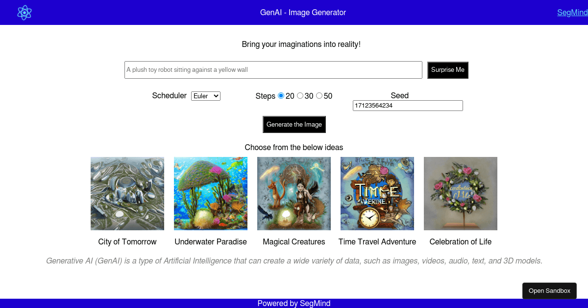 gen-ai-image-generator - Codesandbox