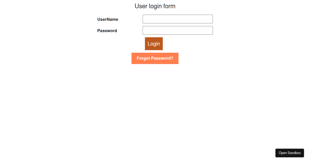 user-management - Codesandbox