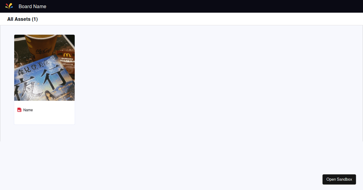 SAM Board Export (forked) - Codesandbox