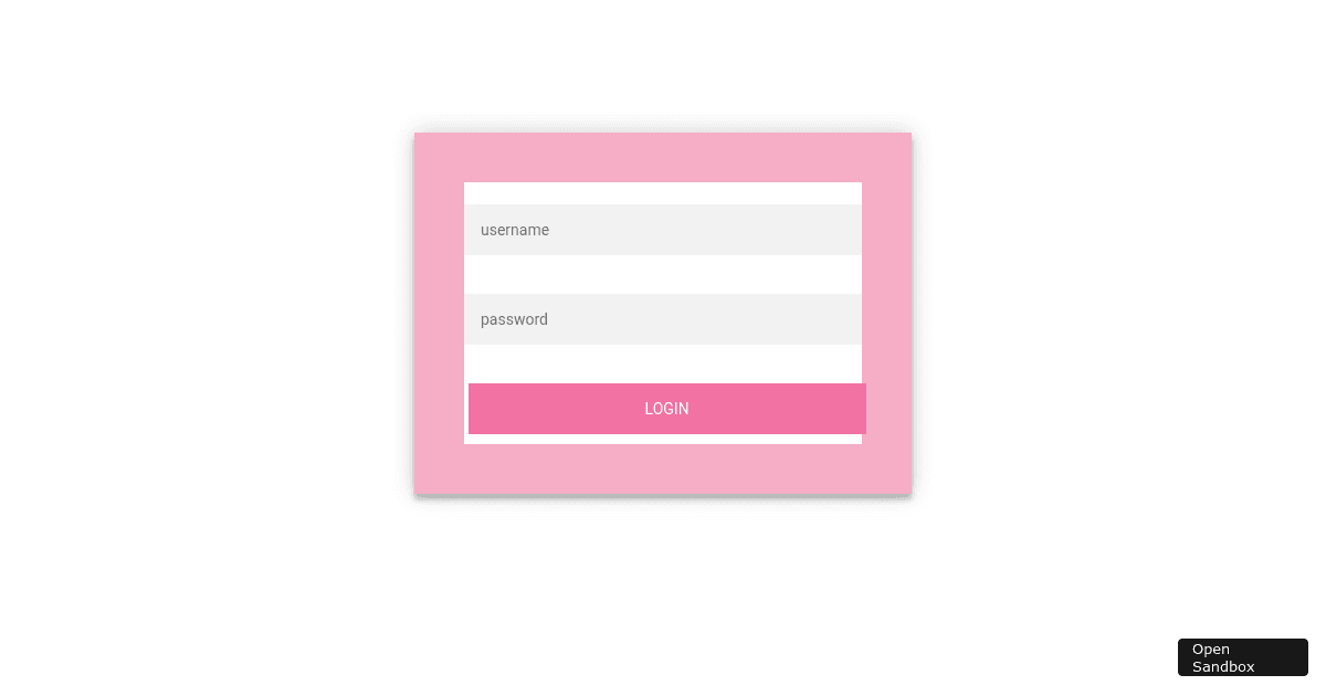 React Typescript Codesandbox