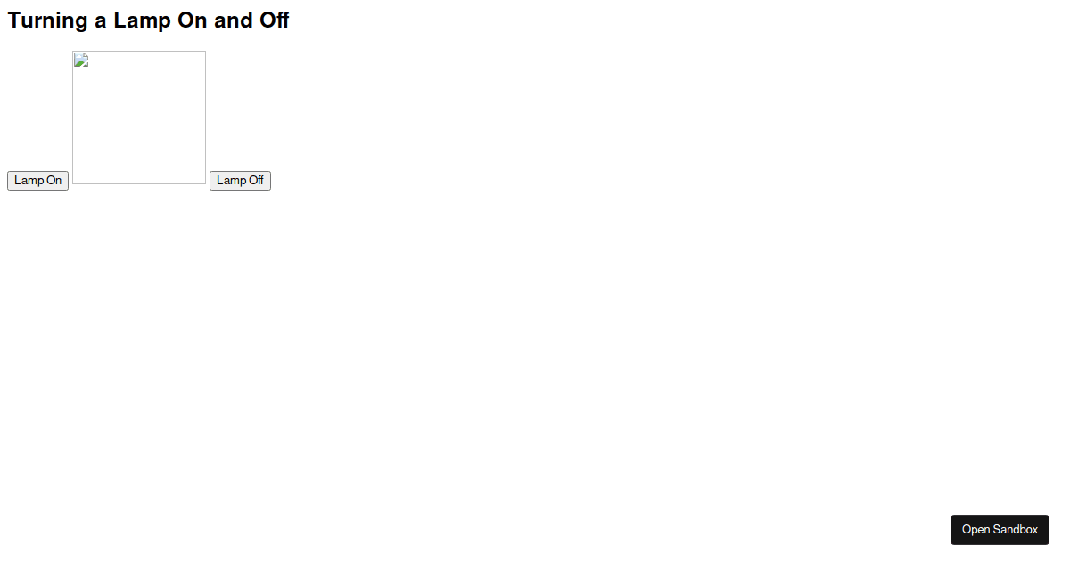 button - Codesandbox