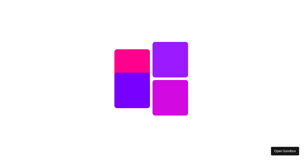 Framer Motion Reorder Animation Codesandbox