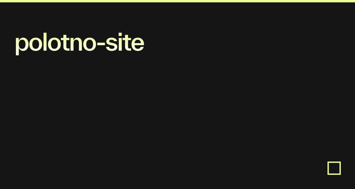 polotno-site - Codesandbox