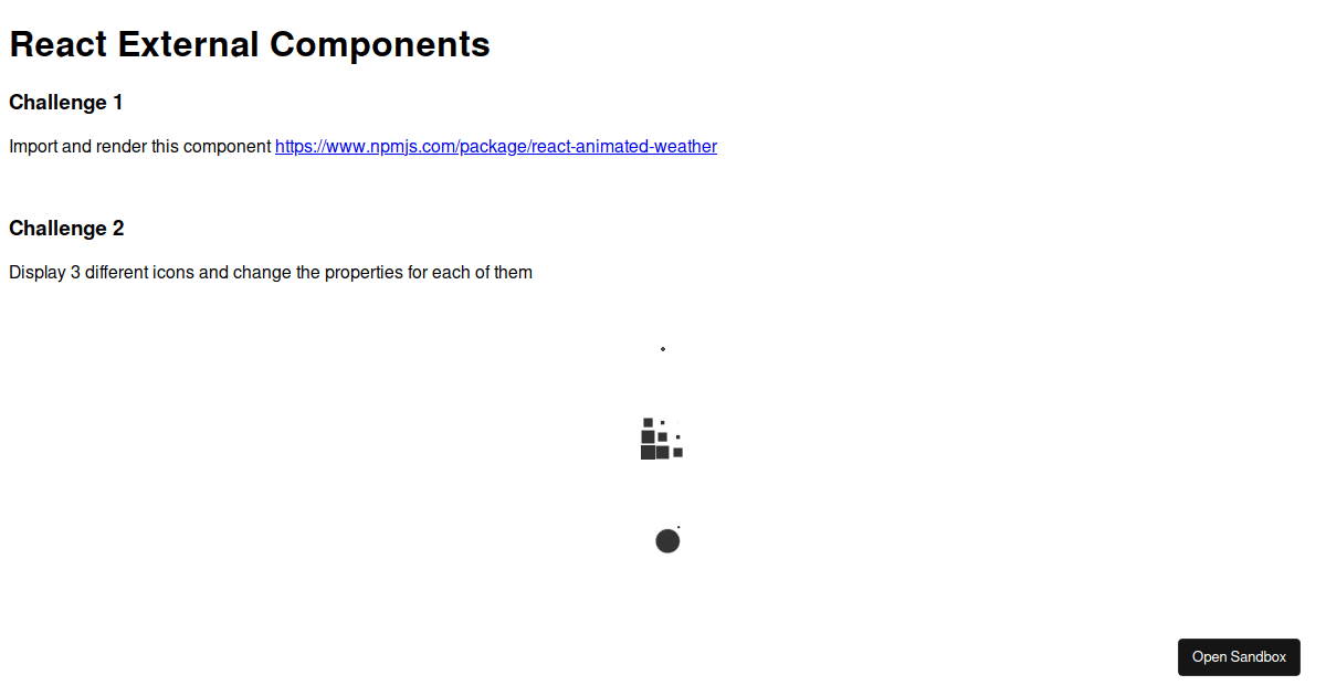React External Components (forked) - Codesandbox