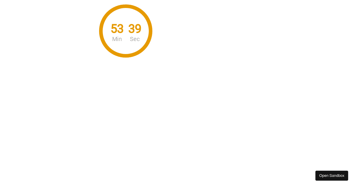 Kell countdown timer (forked) - Codesandbox