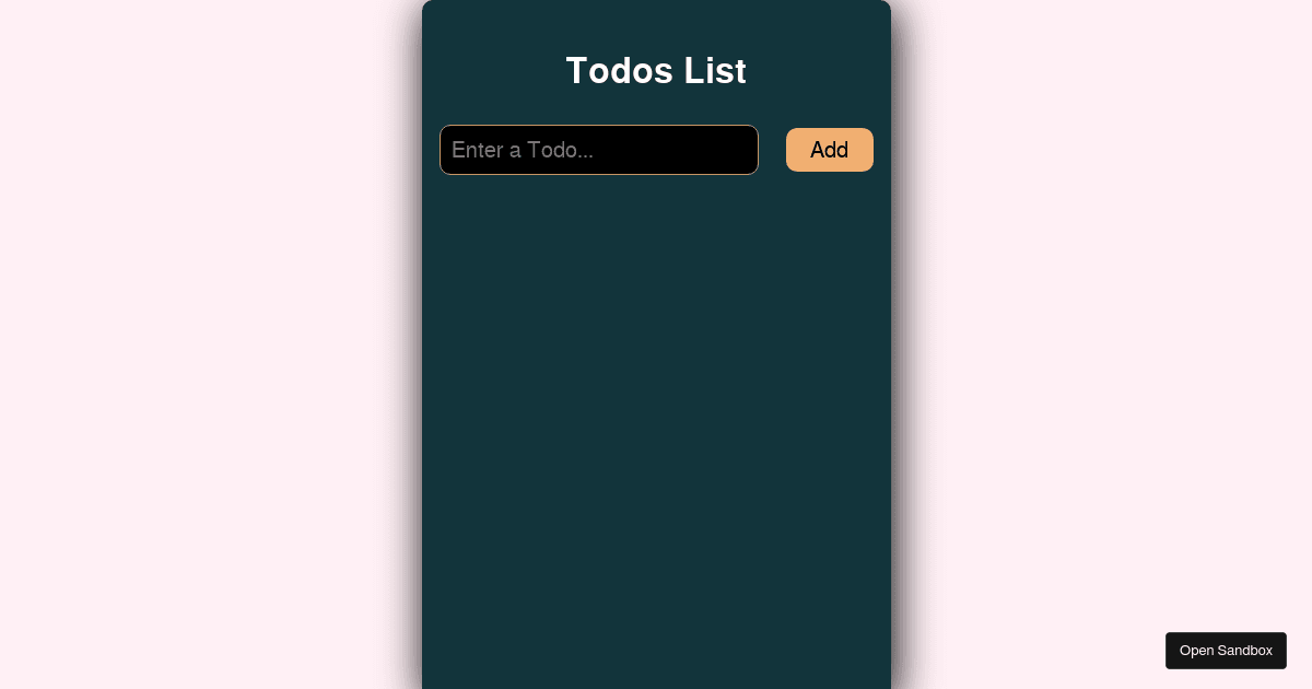 infallible-pare-n934yt - Codesandbox