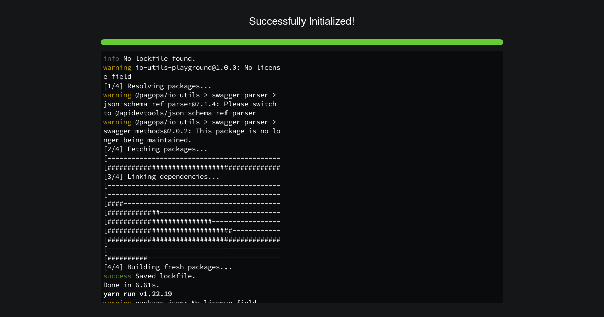 Io Utils Playground Codesandbox