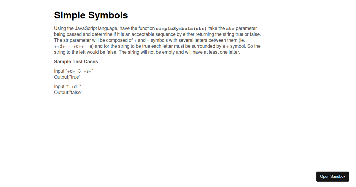 simple-symbols - Codesandbox