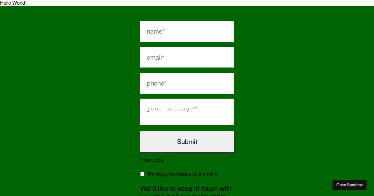 restaurant-project - Codesandbox