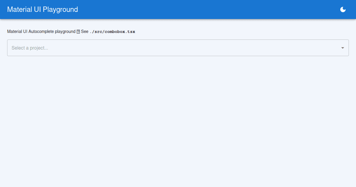 material-ui-playground - Codesandbox