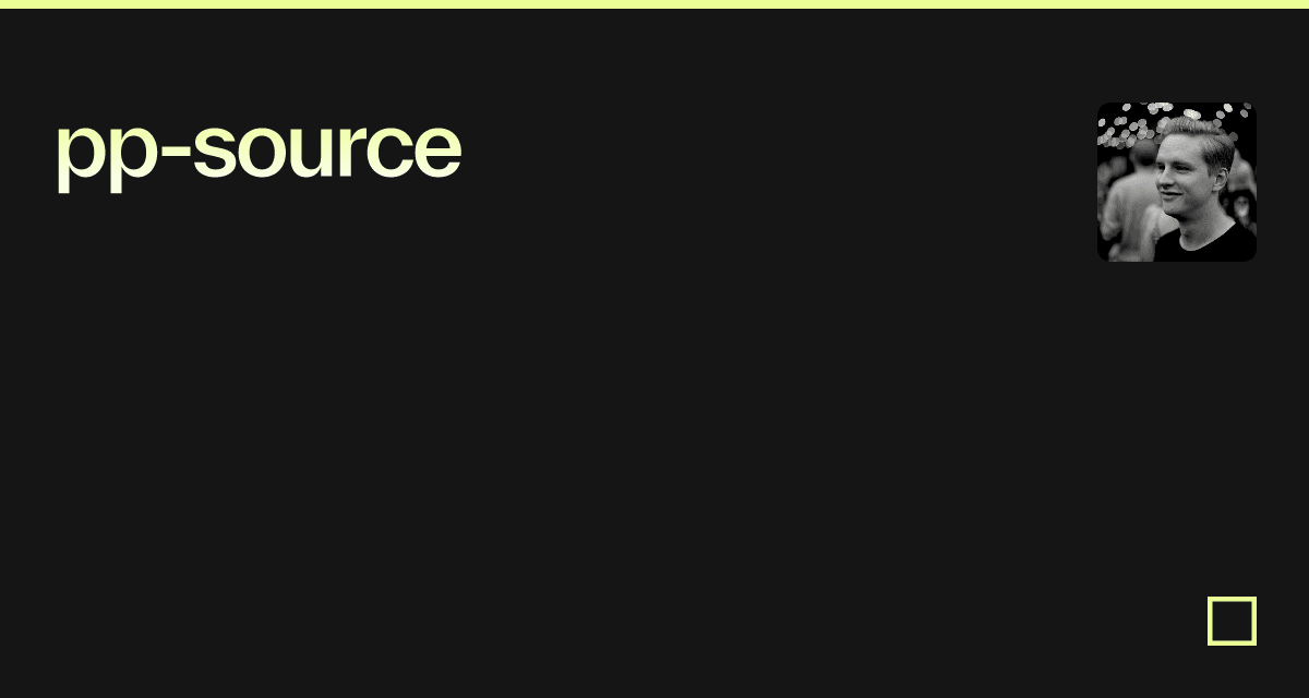 pp-source - Codesandbox
