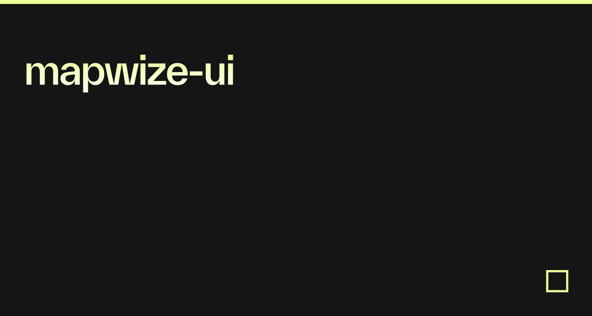 mapwize-ui - Codesandbox