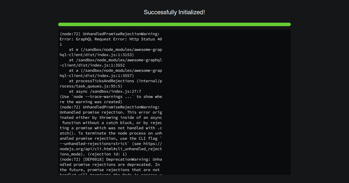 graphql.bitquery.io - Codesandbox