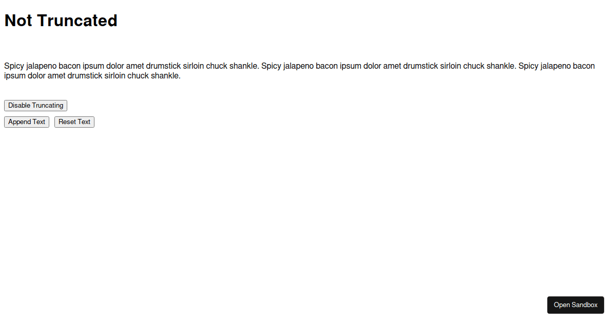 use-clamp-text - example (forked) - Codesandbox