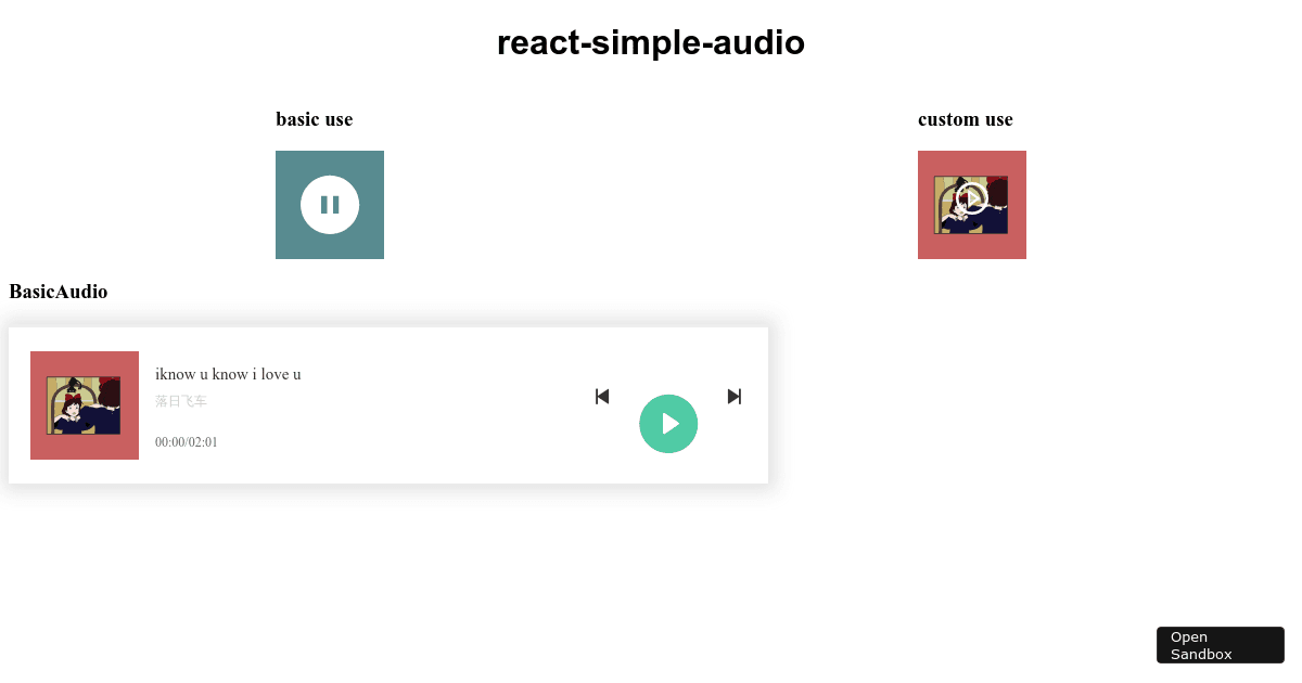 react-simple-audio demo (forked) - Codesandbox react-simple-audio demo (forked) - Codesandbox
