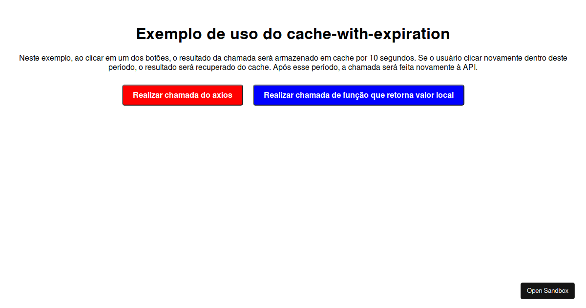 cache-with-expiration - Codesandbox
