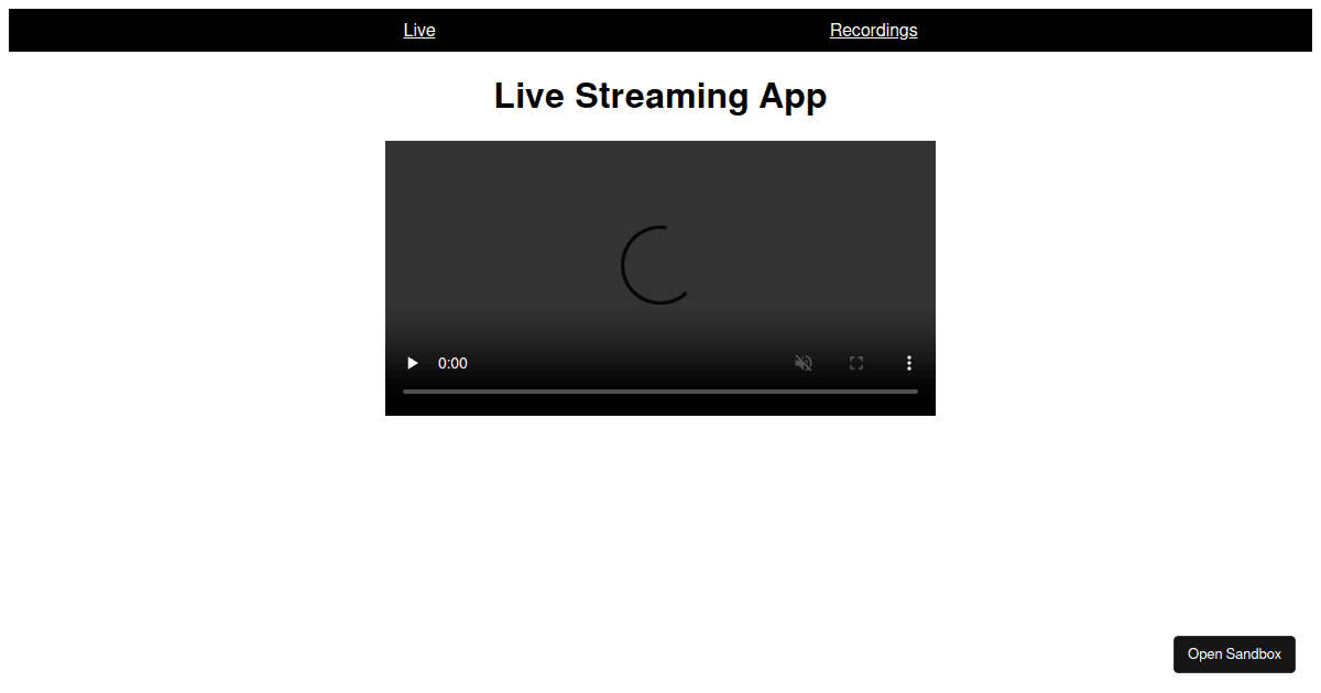 React Mux Video Workshop Codesandbox