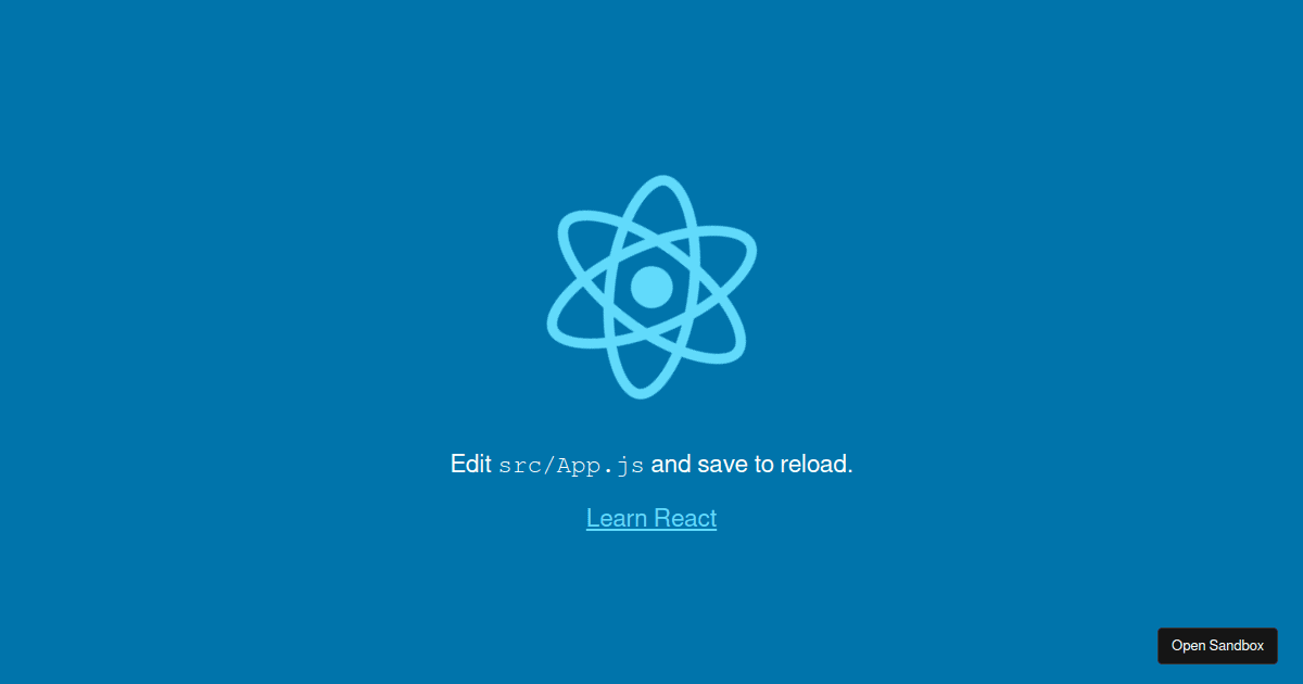 Demo React App Rewired Postcss Codesandbox
