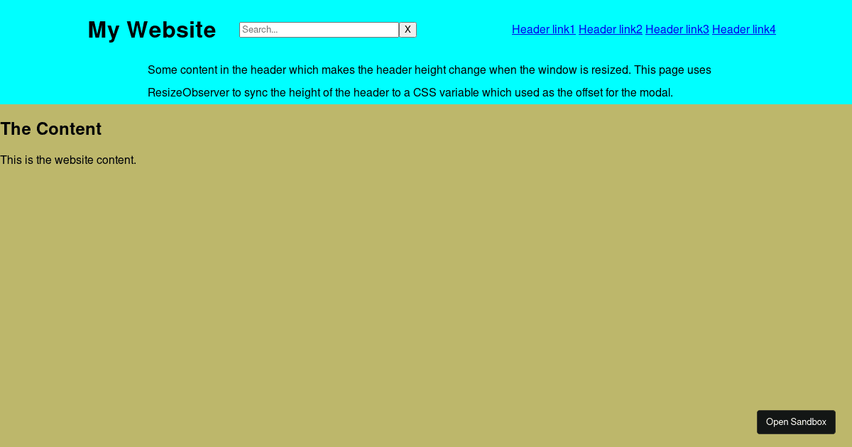 findkit/findkit: offset-modal-resize-observer - Codesandbox