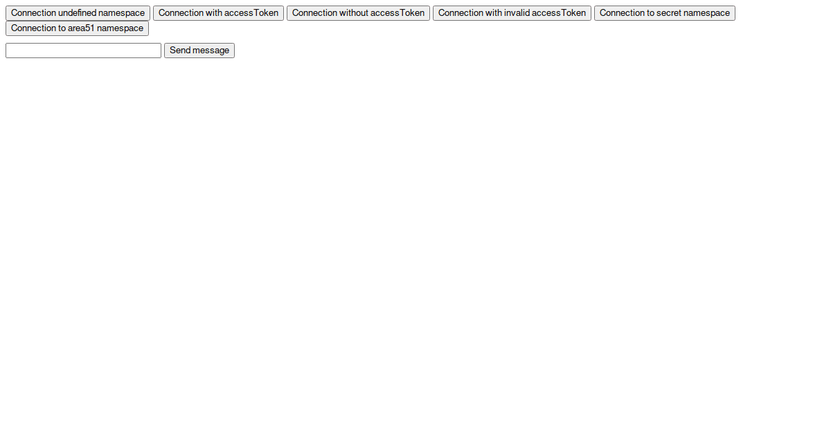 socketio-playground - Codesandbox