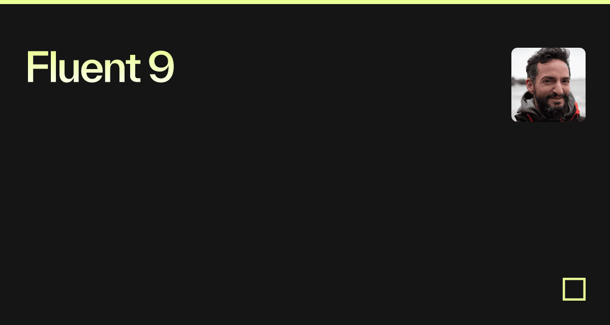 Fluent 9 - Codesandbox