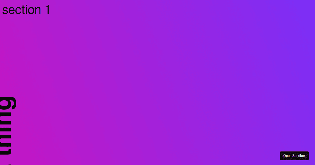 scrolling-rotation - Codesandbox