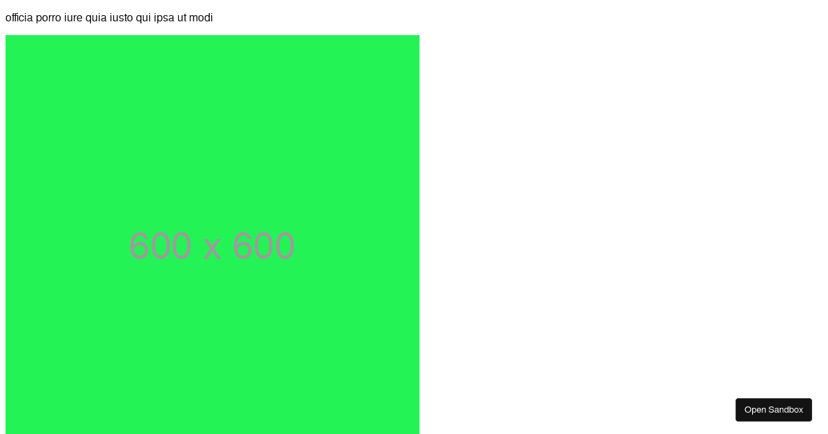 React Typescript Codesandbox
