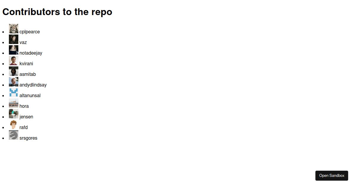 useReducer - Axios Request - Codesandbox