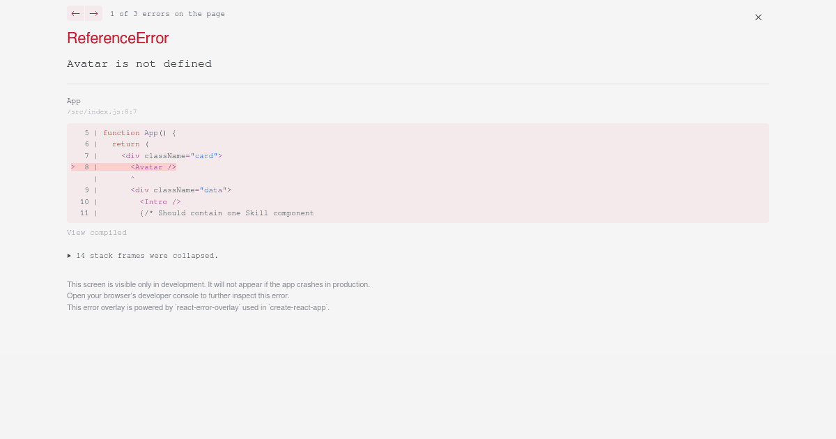 react-challenge-dev-profile-starter - Codesandbox