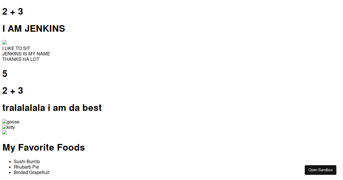 react2 - Codesandbox