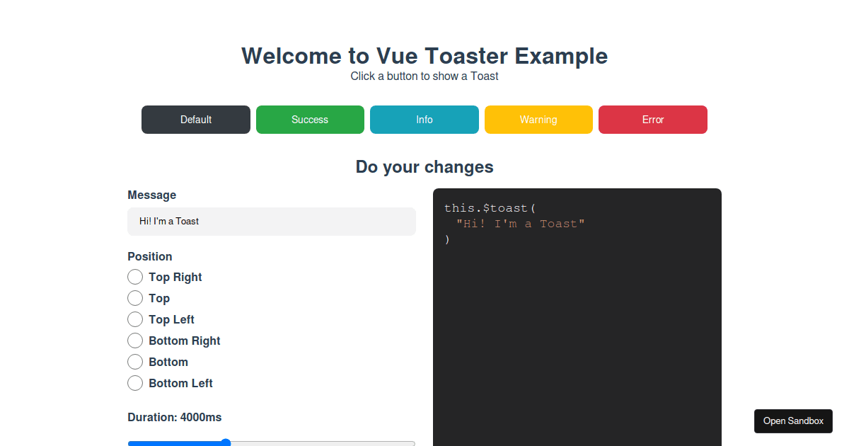 example - Codesandbox