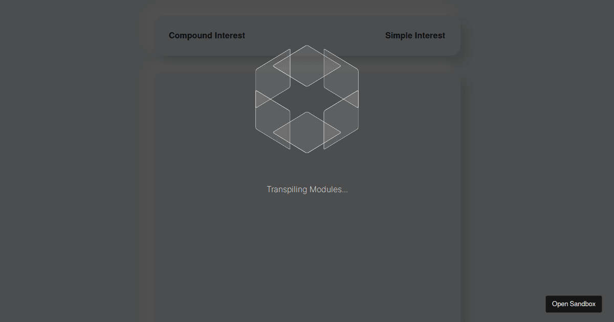 compound-interest-caculator - Codesandbox