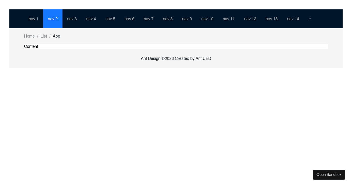 Header-Content-Footer - antd@5.10.1 - Codesandbox Header-Content-Footer - antd@5.10.1 - Codesandbox