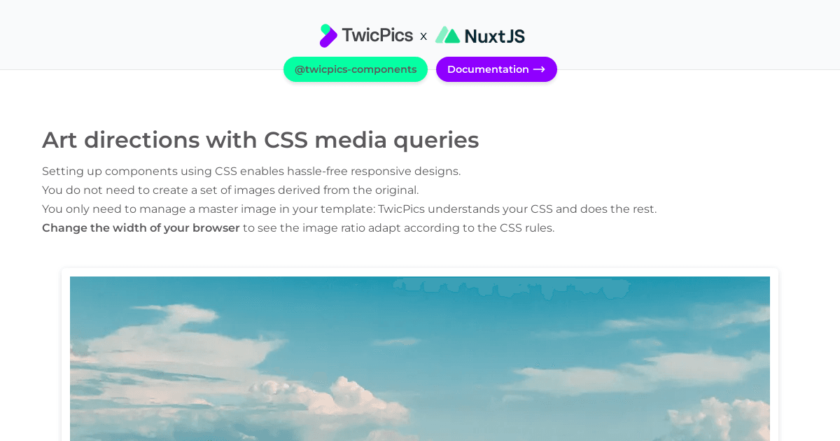 TwicPics x Nuxt - Art Direction - Codesandbox