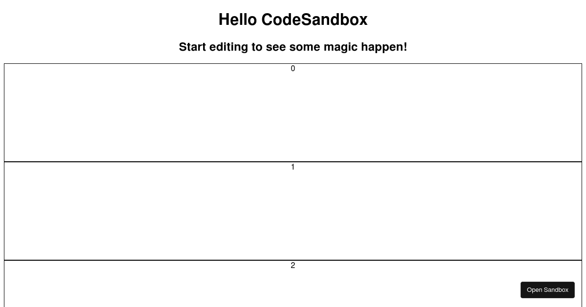 react-virtualized-row-height - Codesandbox
