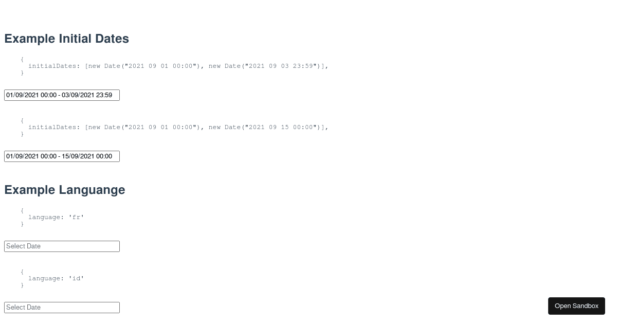 example vue-time-date-range-picker (forked) - Codesandbox example vue-time-date-range-picker (forked) - Codesandbox