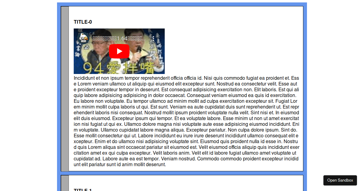 react-beatuful-dnd vertical/callapse demo 1 - Codesandbox
