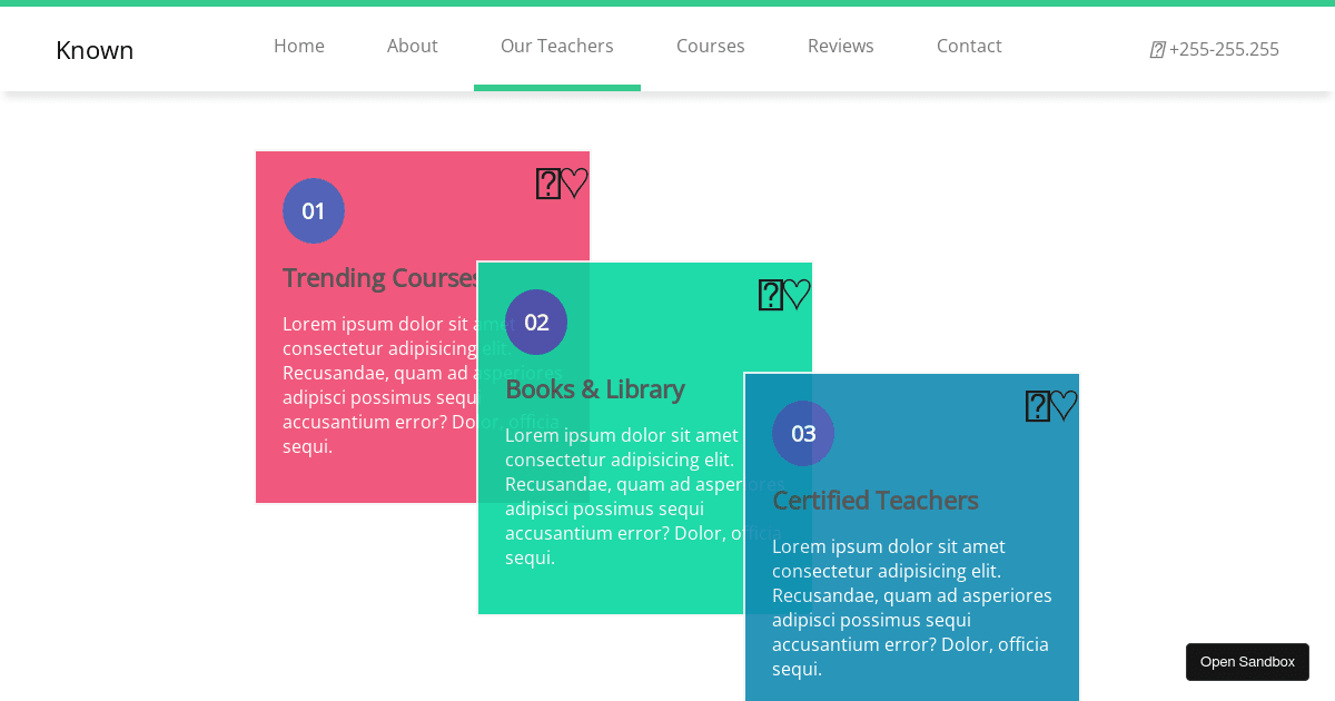 css-advanced - Codesandbox