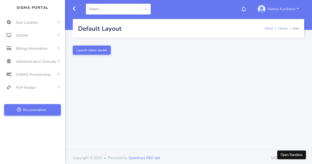 dashboard template (forked) - Codesandbox