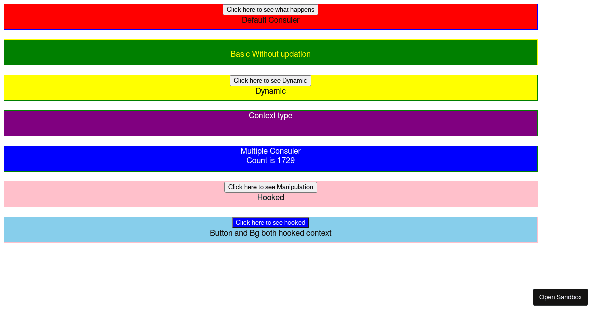 Abhi16z React Context Codesandbox
