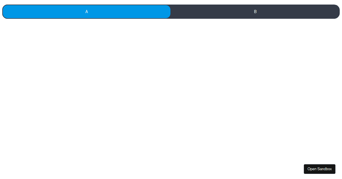 Toggle Selector - Codesandbox