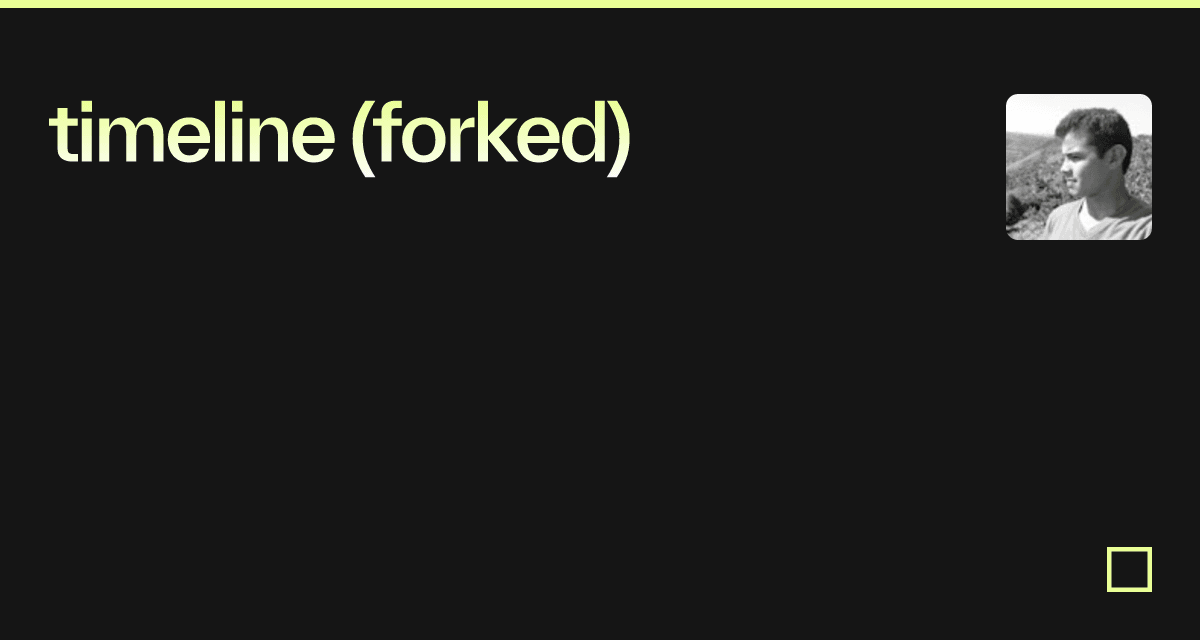 timeline (forked) - Codesandbox