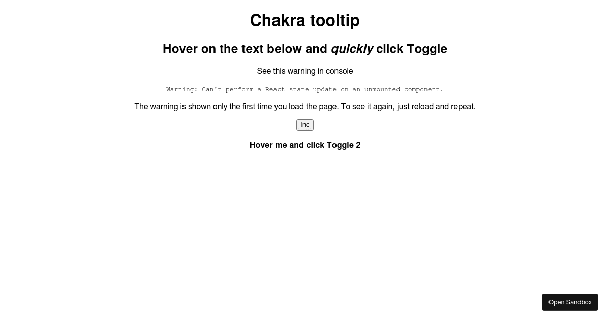 chakra-tooltip-memory-leak (forked) - Codesandbox