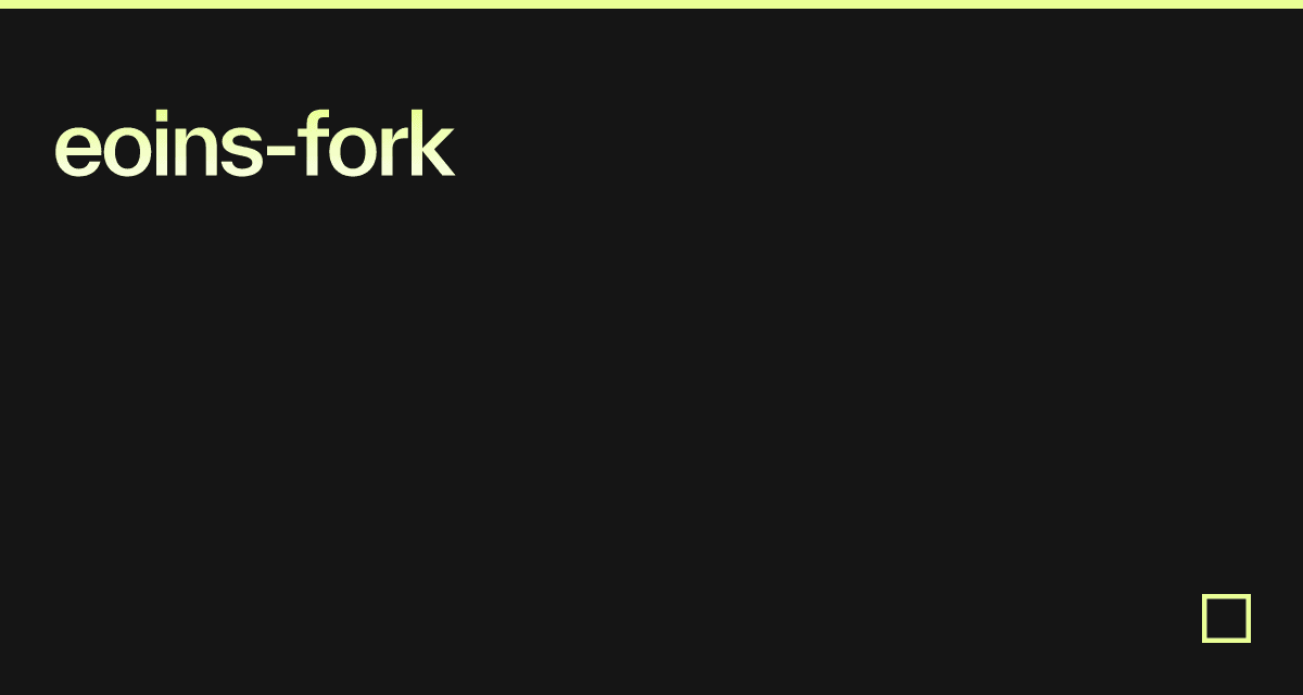 eoins-fork - Codesandbox