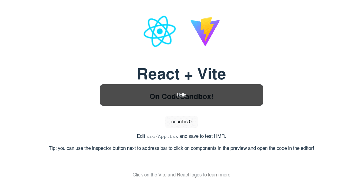 serene-euclid-nmvzcm - Codesandbox