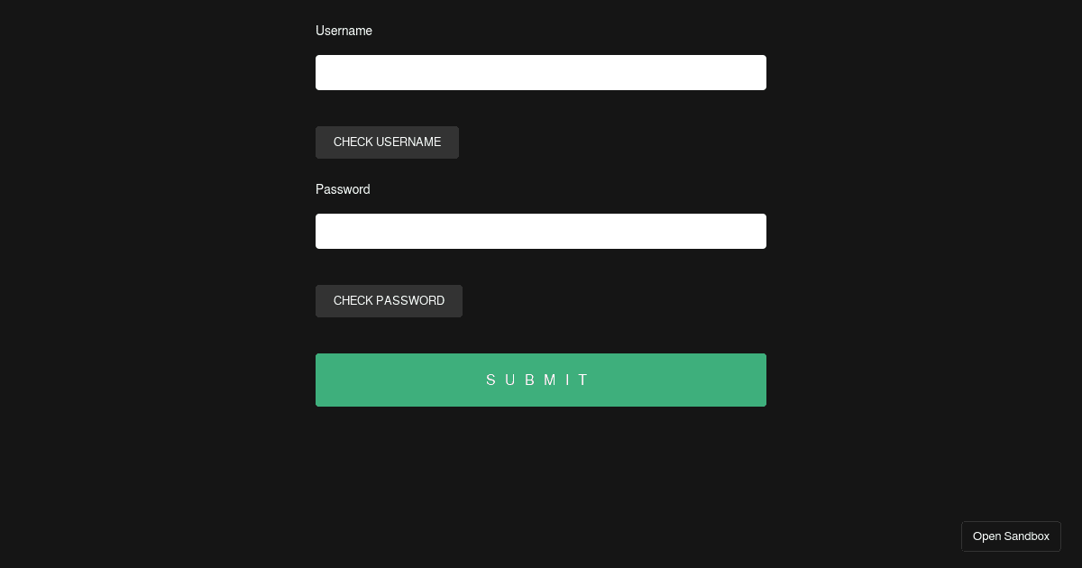 Demo Codesandbox