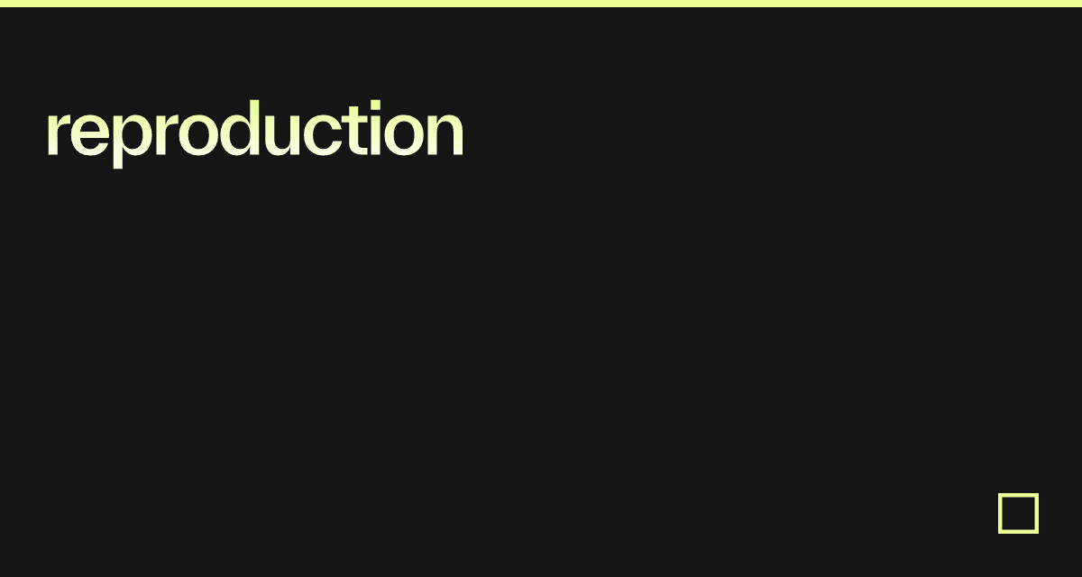 reproduction - Codesandbox